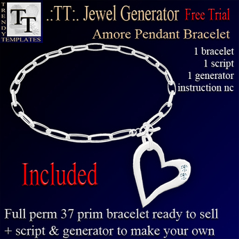 Second Life Marketplace - .:TT:. Jewelry Generator All Models DEMO
