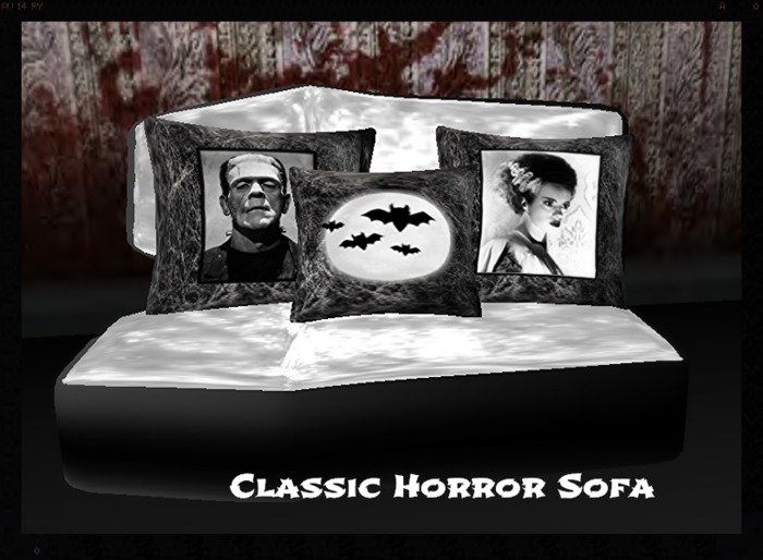 Second Life Marketplace - Horror Coffin Sofa