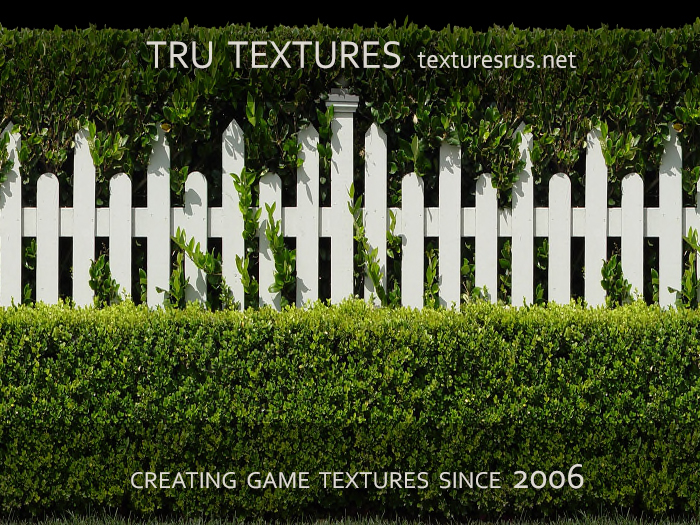 Second Life Marketplace - 10854: 11 x Seamless Garden Shrub Privacy ...