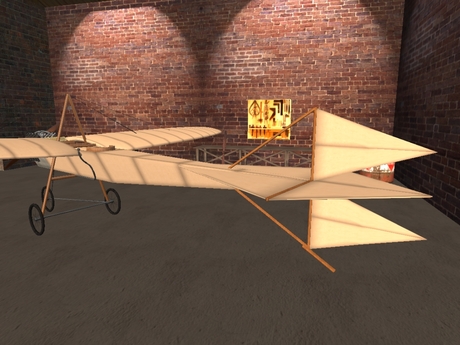 Second Life Marketplace - Vintage Wings - Ferguson Monoplane - 1909