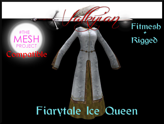 Second Life Marketplace - ~Valkyrian~ Fairytales IceQueen "FitMesh/MESH"