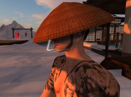 Second Life Marketplace - Japanese Hat Samurai Ninja Shinobi Realistic ...
