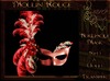 Second Life Marketplace - NSP Moulin Rouge Burlesque Mask (Red & Gold ...