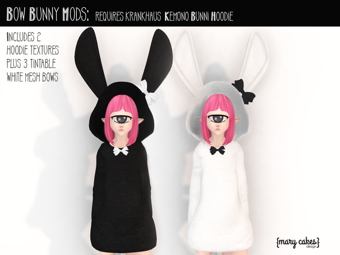 Second Life Marketplace - {MC}Moon Scout Mod for Krankhaus Hoodie Boxed