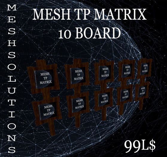 Second Life Marketplace - MESH TP MATRIX (10)