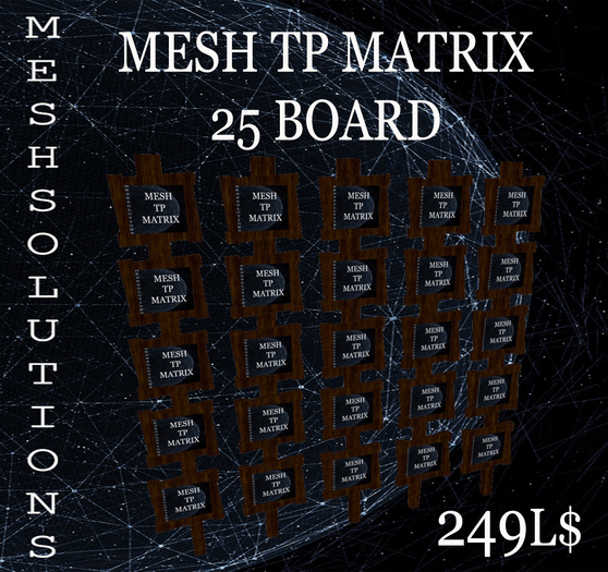 Second Life Marketplace - MESH TP MATRIX (25)