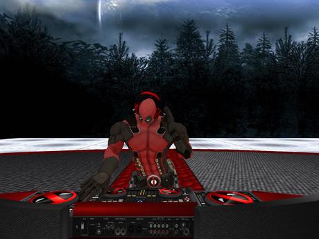 Second Life Marketplace - Deadpool Dj Booth and Dance Floor