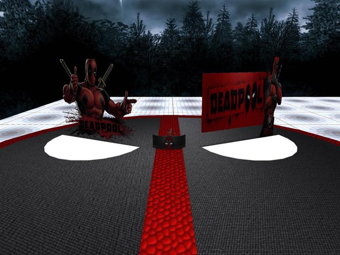 Second Life Marketplace - Deadpool Dj Booth and Dance Floor