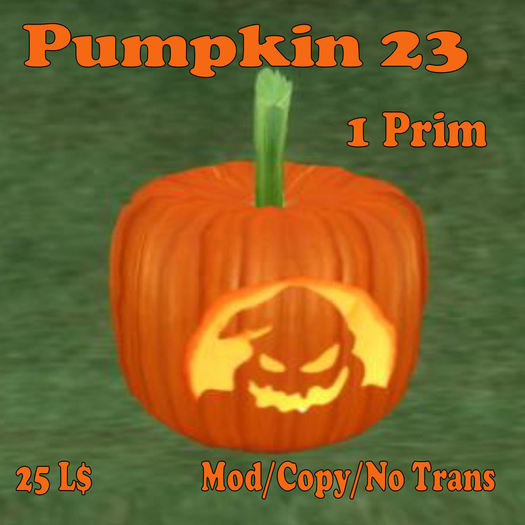 Second Life Marketplace - Pumpkin 23 (MN)(Box)