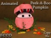 Second Life Marketplace - .:ECCO:. Peek-A-Boo Pumpkin - Red