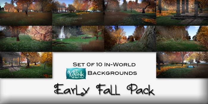 Second Life Marketplace - KaTink - Early Fall Pack