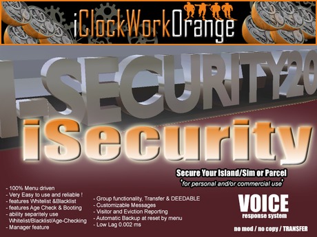Second Life Marketplace - iSecurity 2015 - Voice Response