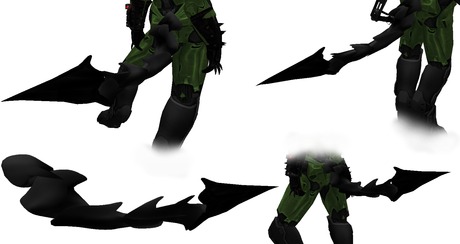 Second Life Marketplace - BASA MESH Xeno Tail w/ UV Maps