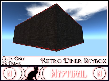 Second Life Marketplace - Retro Diner Skybox