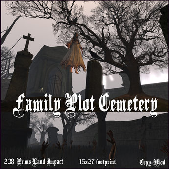 Second Life Marketplace - Family Plot Cemetery