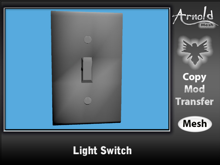 Second Life Marketplace - .;; Arnold Mesh ::.. Light Switch