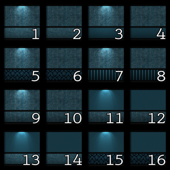 Second Life Marketplace - ~LTS~ I Dream of Walls ~ Blue with Black ...