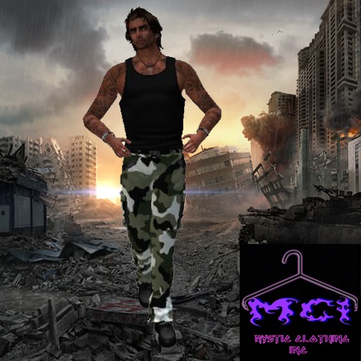 Second Life Marketplace - Men's Combat gear green