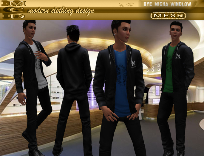 Second Life Marketplace - ::MCD:: Authentic outfit (men look for each day)