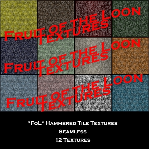 Second Life Marketplace - *FoL* Textures - Hammered Tiles