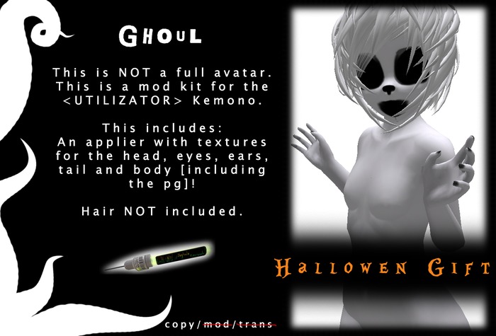 Second Life Marketplace - Ghoul - Kemono .:Tentacle Experimentz:. Second Life Marketplace - Ghoul - Kemono .:Tentacle Experimentz:.