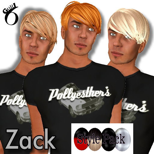 Second Life Marketplace - *Gurl6* Zack (male) - Style Pack