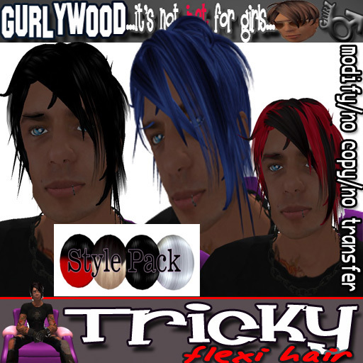 Second Life Marketplace - *Gurl6* Tricky (male) - Style Pack