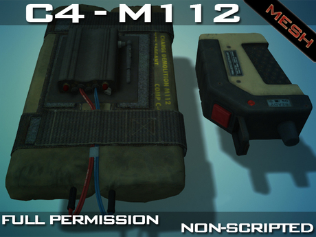 Second Life Marketplace - Mesh Prefabs & Stuff C4 - M112