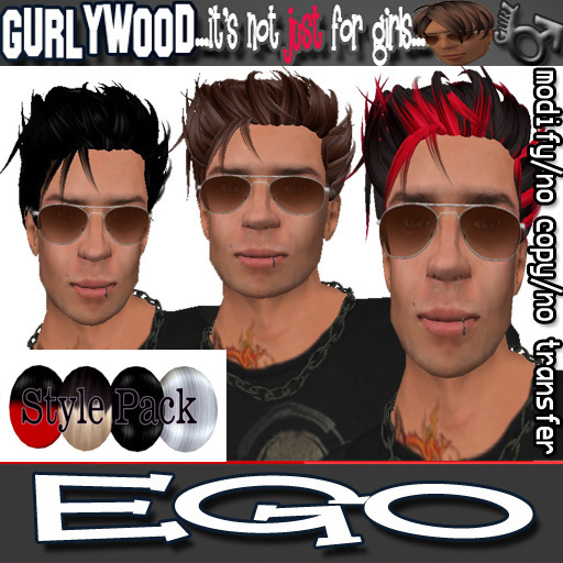 Second Life Marketplace - *Gurl6* Ego (male) - Style Pack