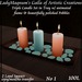 Second Life Marketplace - LadyM's Triple Candle Set No 1 - Blue Orange ...