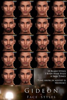 Second Life Marketplace - -Labyrinth- Gideon Skin DEMOS (Medium)