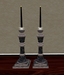 Second Life Marketplace - Versailles Candle Sticks 4 (Set of 2)