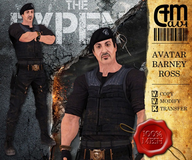 Second Life Marketplace - Barney Ross