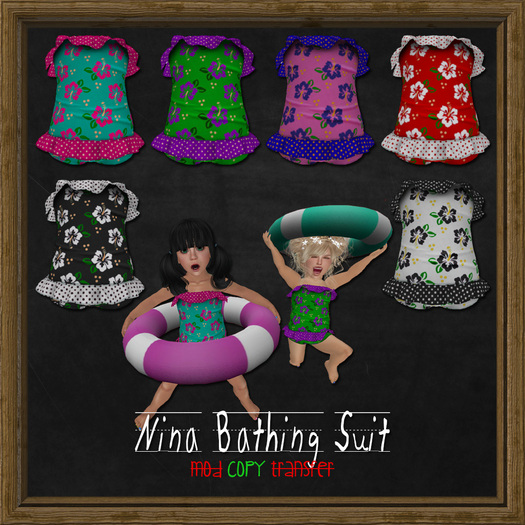 Second Life Marketplace - ::LeFay:: Nina Bathing Suit - Fay Pack