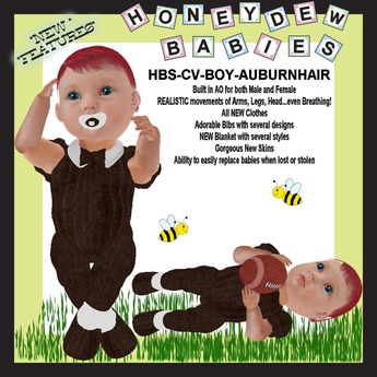 Second Life Marketplace - Newborn Honeydew Babies Prim Baby HBS-CV-BOY ...
