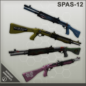 Second Life Marketplace - Ironsight Armaments - SPAS-12 Combat Shotgun