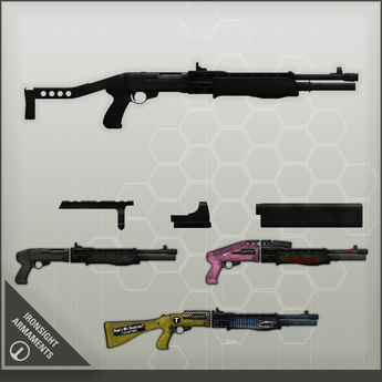 Second Life Marketplace - Ironsight Armaments - SPAS-12 Combat Shotgun