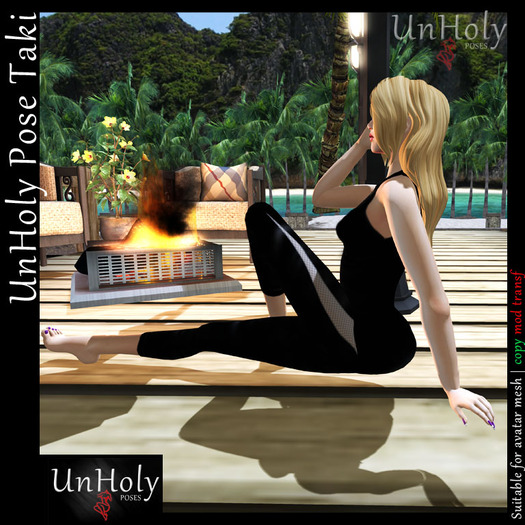 Second Life Marketplace - UnHoly Pose Taki