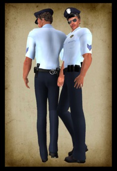 Second Life Marketplace - Wilson's - MESH - Security / Police Uniform