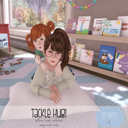Second Life Marketplace - {tg.} - Tackle Hug! (boxed)