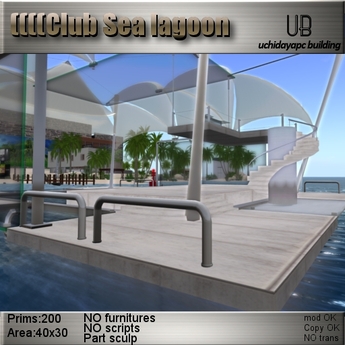 Second Life Marketplace - ((((Club Sea lagoon 40*30 200prim