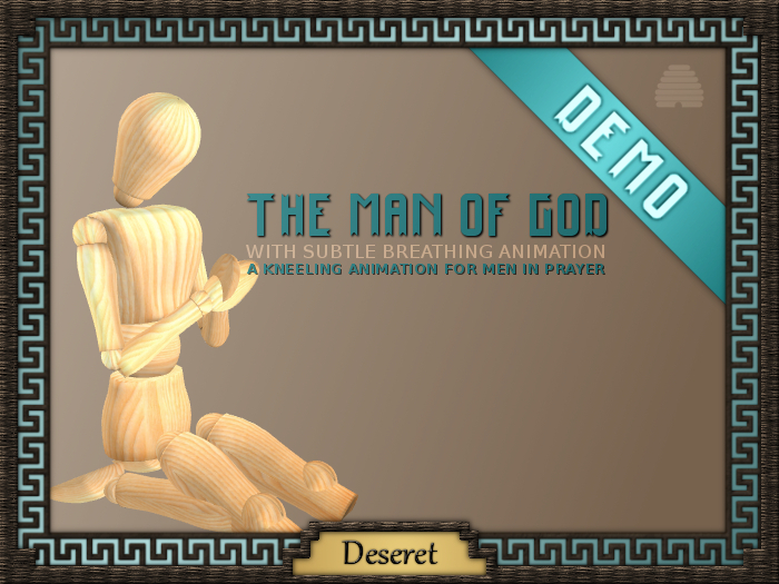 Second Life Marketplace - The Man of God ~ Kneeling in Prayer Animation ...