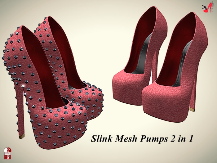 Second Life Marketplace - Pretty Feet Boutique - Slink Mesh Pumps 2 in ...