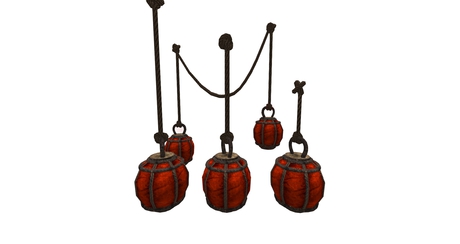 Second Life Marketplace - Worlds End - Magic Lanterns - Red - Mesh ...