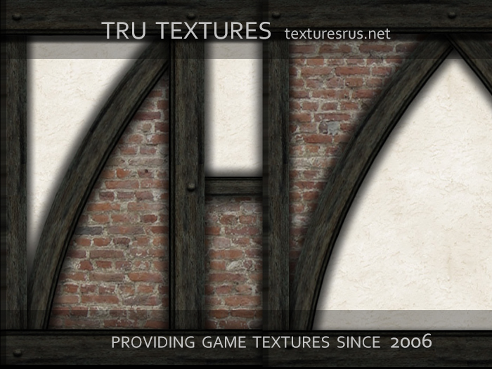 Second Life Marketplace - 29671: 21 x Seamless English Tudor Wall ...