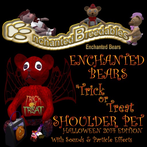 Second Life Marketplace - Enchanted Breedables Halloween 2014 Shoulder ...