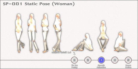 Second Life Marketplace - SP-001 Static Pose (Woman)