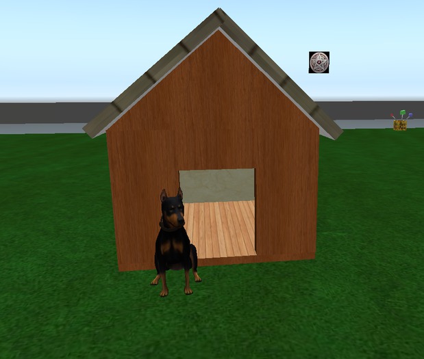 Second Life Marketplace - Brown Dog House byGabe-