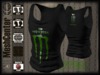 Second Life Marketplace - MESHCENTER - Monster Energy black tank