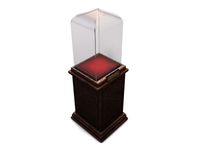 Second Life Marketplace - Glass Bell Display Stand Tall CM